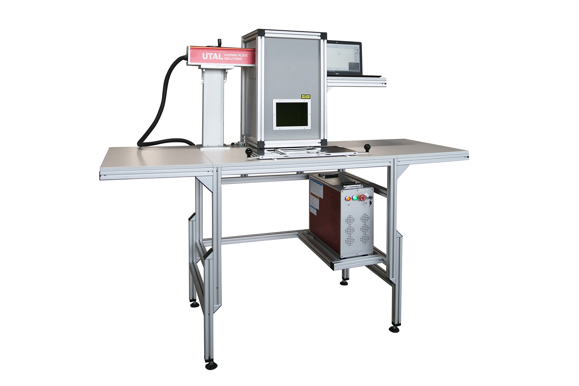 Laser Marking Station - UTAL UK - License Plate Solutions