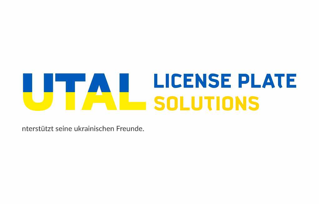 Hilfe für die Ukraine! - UTAL Deutschland - License Plate Solutions