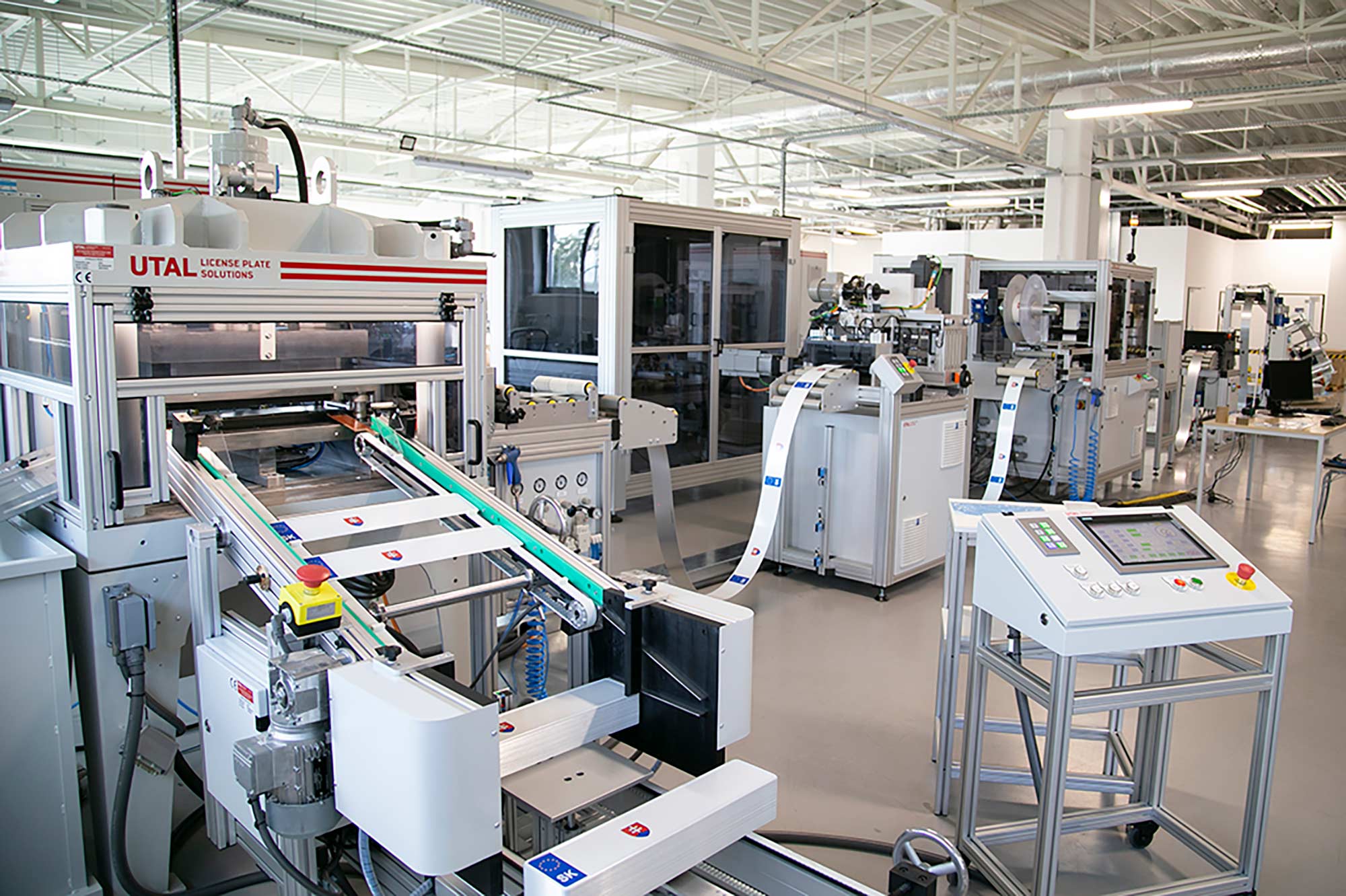 Machines by Utal in Slovakia – UTAL UK - License Plate Solutions