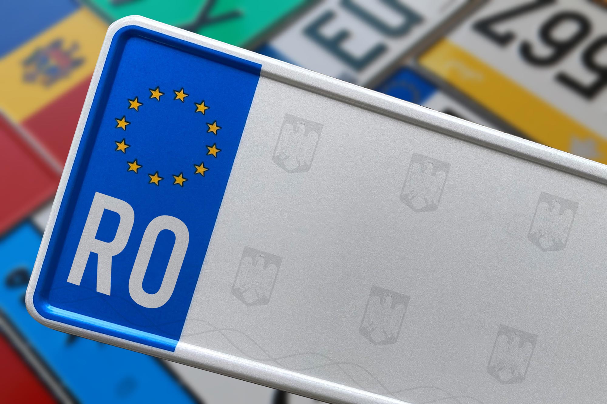 License plates in Romania – UTAL UK - License Plate Solutions